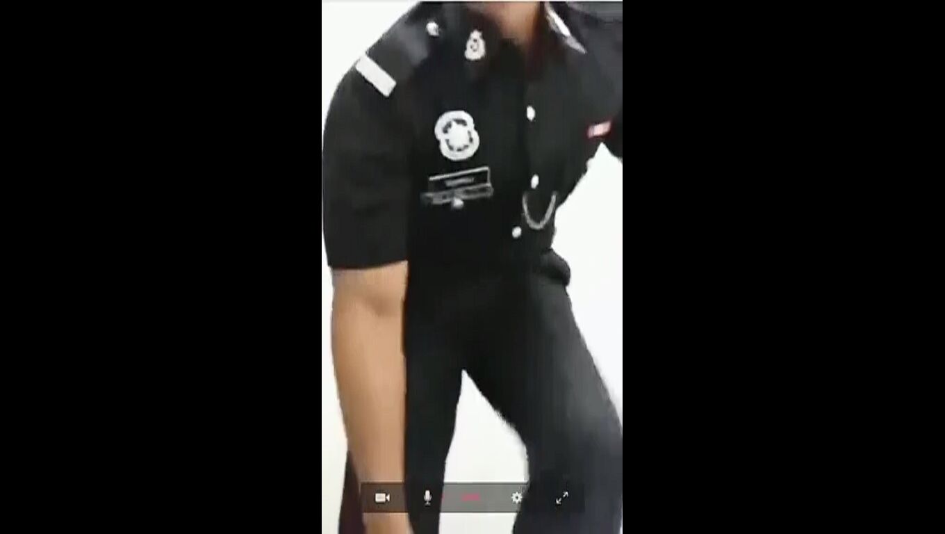 Malaysian Police Jerk Off
